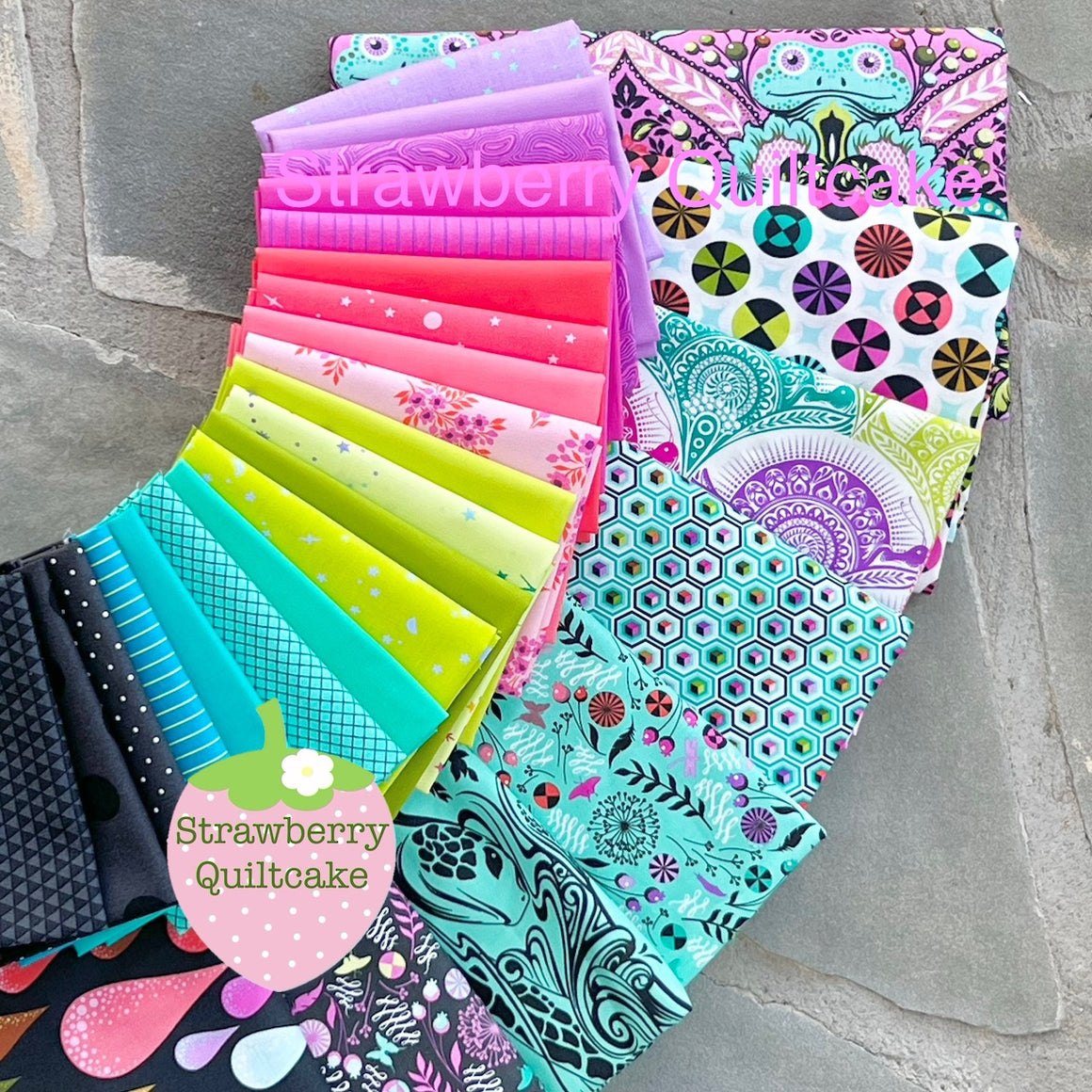 Full Moon Forest II Tula Pink 50th Collection Complete FQ Bundle ...